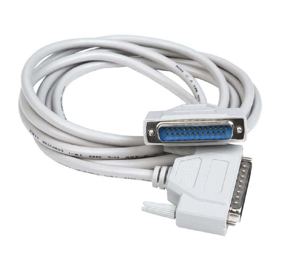 GetUSCart- WESAPPINC 14.80 Feet DB25 25 Pin Male to Male Serial ...