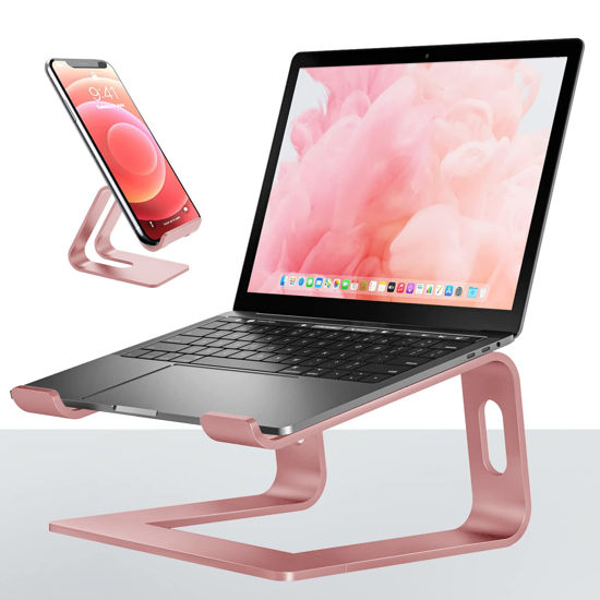 GetUSCart- VECOFO Laptop Stand for Desk Aluminum Laptop Riser Holder ...