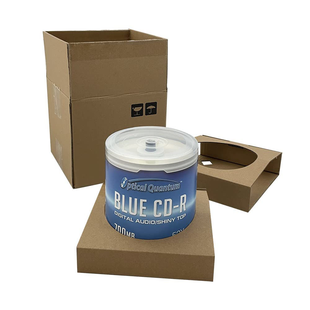 GetUSCart- Optical Quantum Music Digital Audio Silver Top 700MB 52x ...