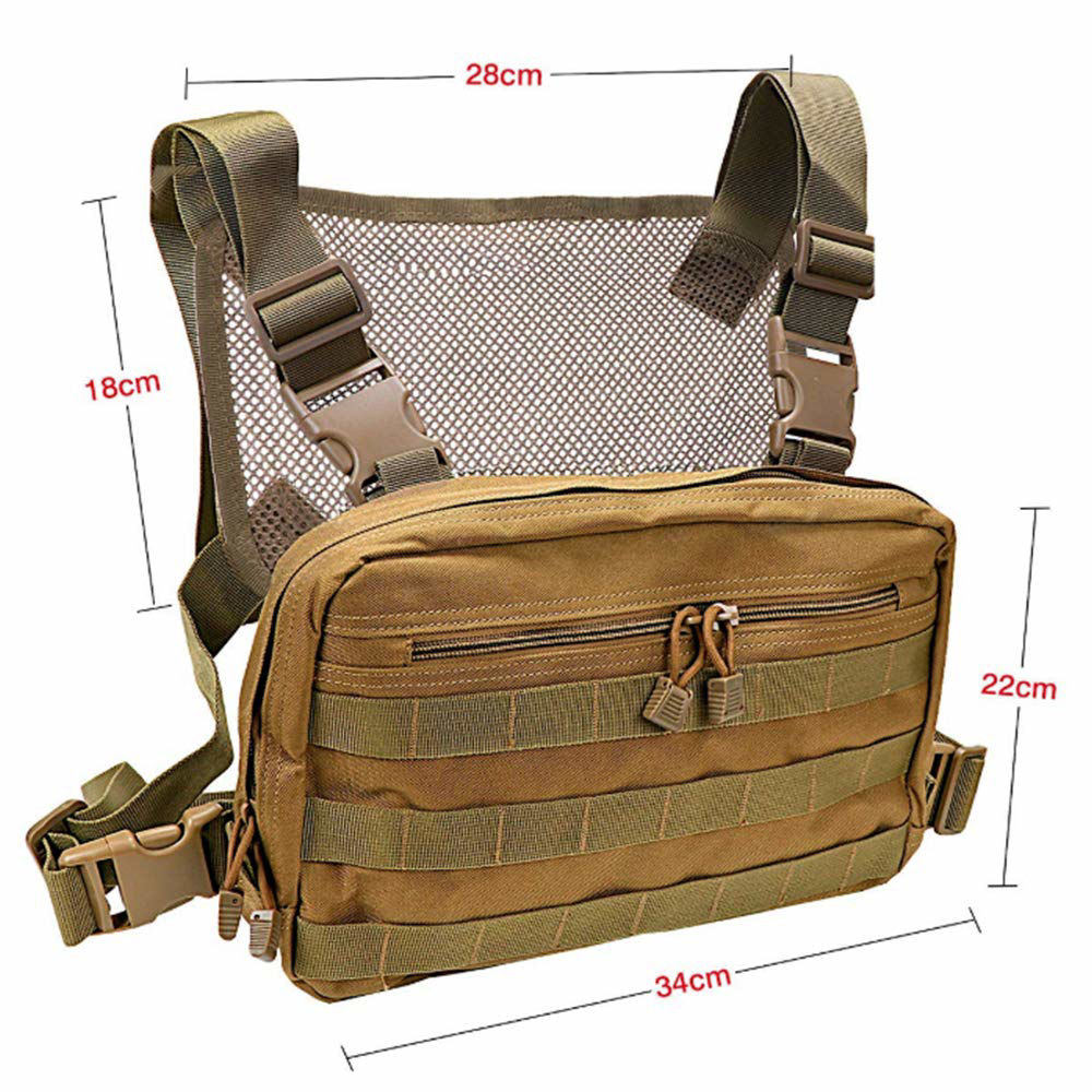 GetUSCart- Croogo Tactical Recon Kit Bag Chest Bag Chest Front Pack ...