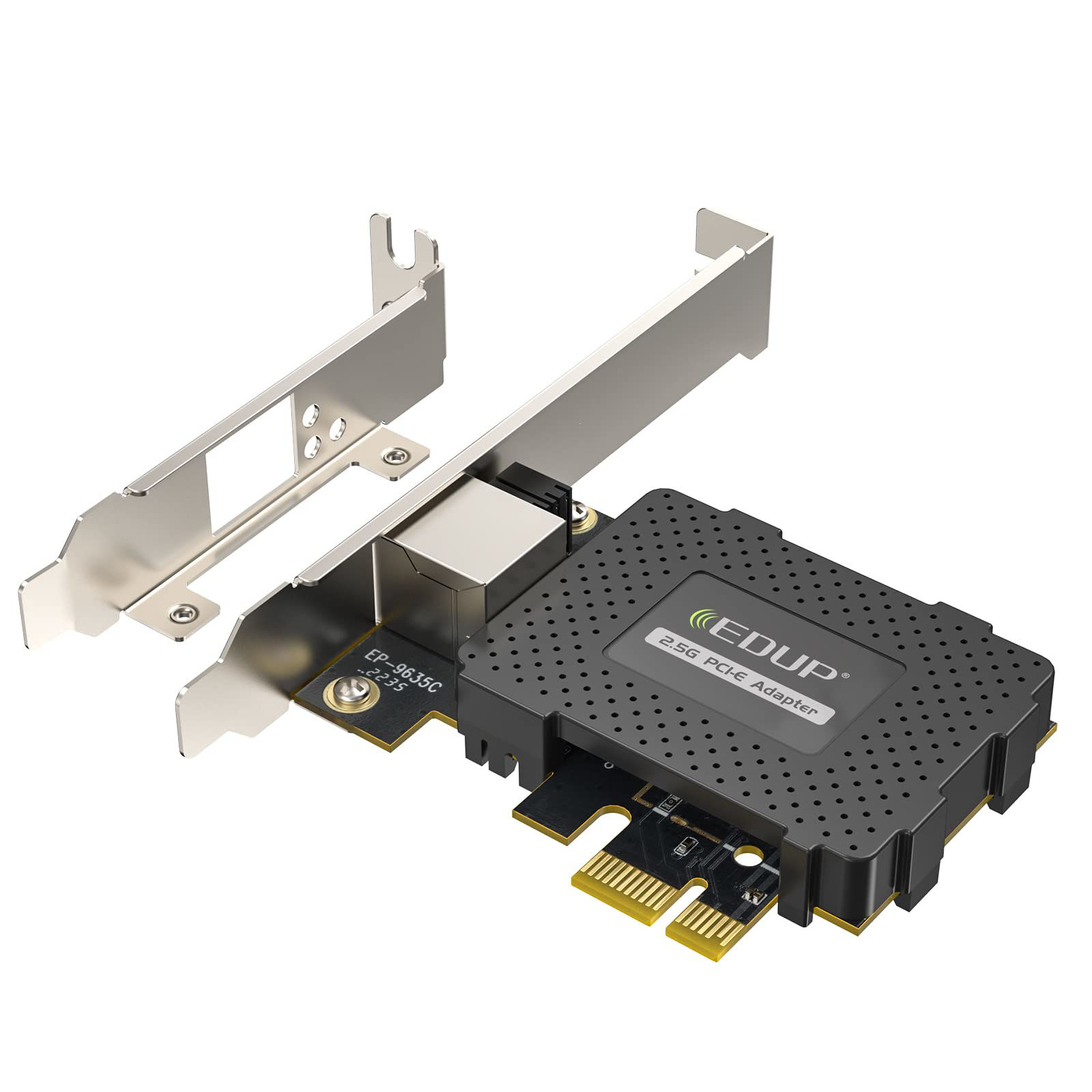 GetUSCart- 2.5GBase-T PCIe Network Adapter, 2500/1000/100Mbps PCI Express Gigabit Ethernet Card ...