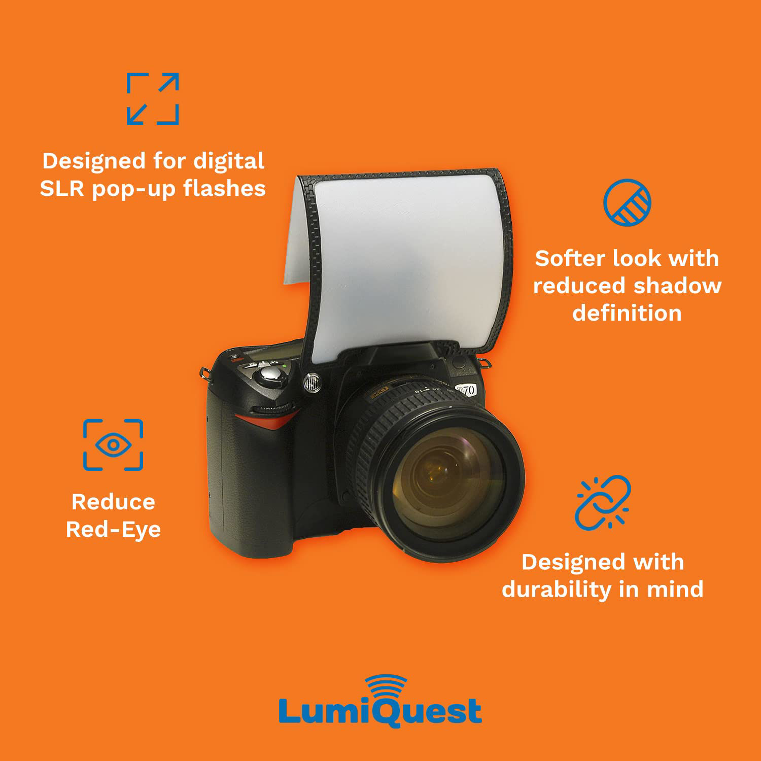 GetUSCart- LumiQuest Soft Screen, Flash Diffuser & Light Softener ...