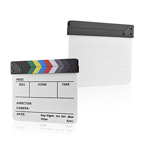 GetUSCart- Andoer Dry Erase Acrylic Director Film Clapboard Movie TV ...