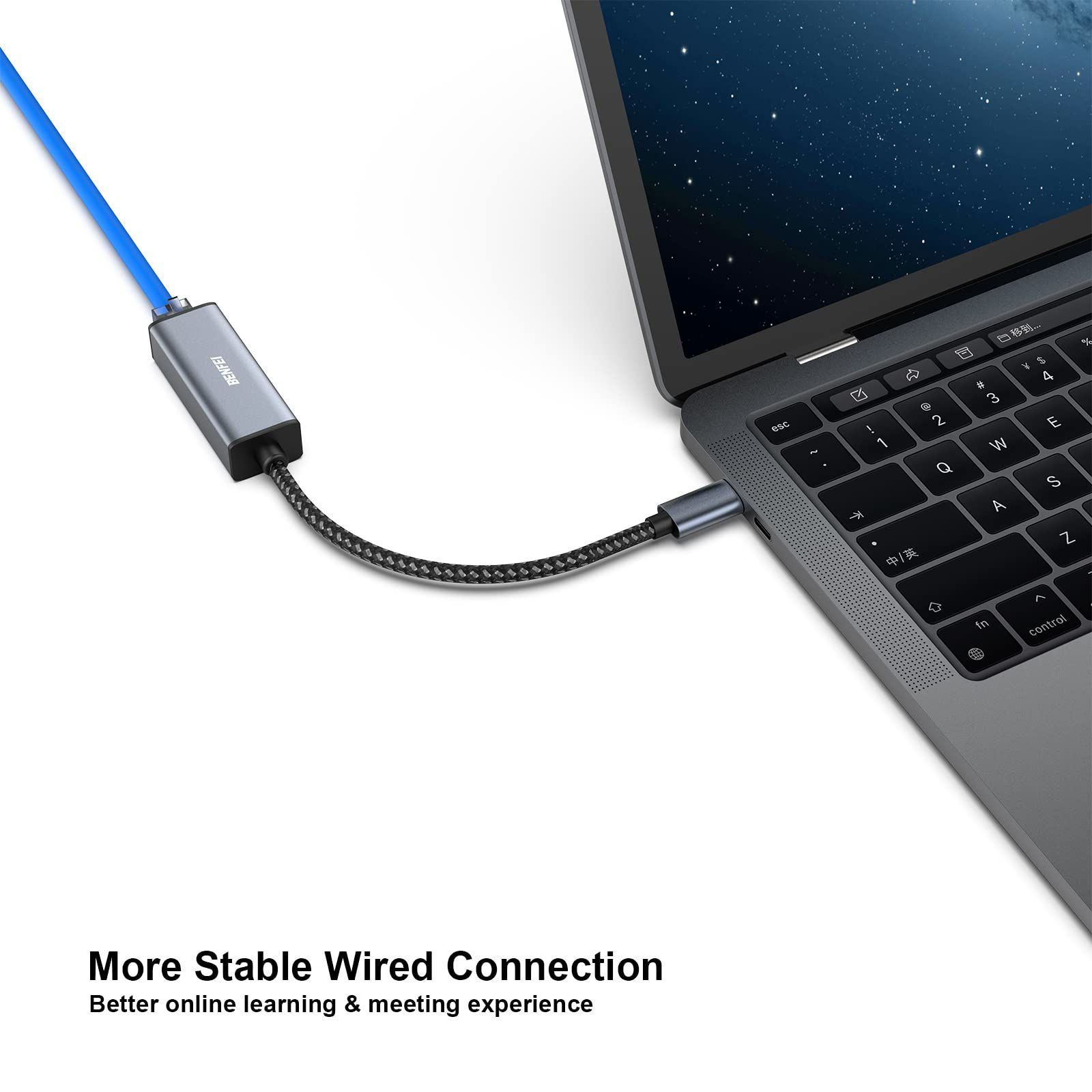 GetUSCart- BENFEI USB-C to Ethernet Adapter 2 Pack, USB Type-C ...