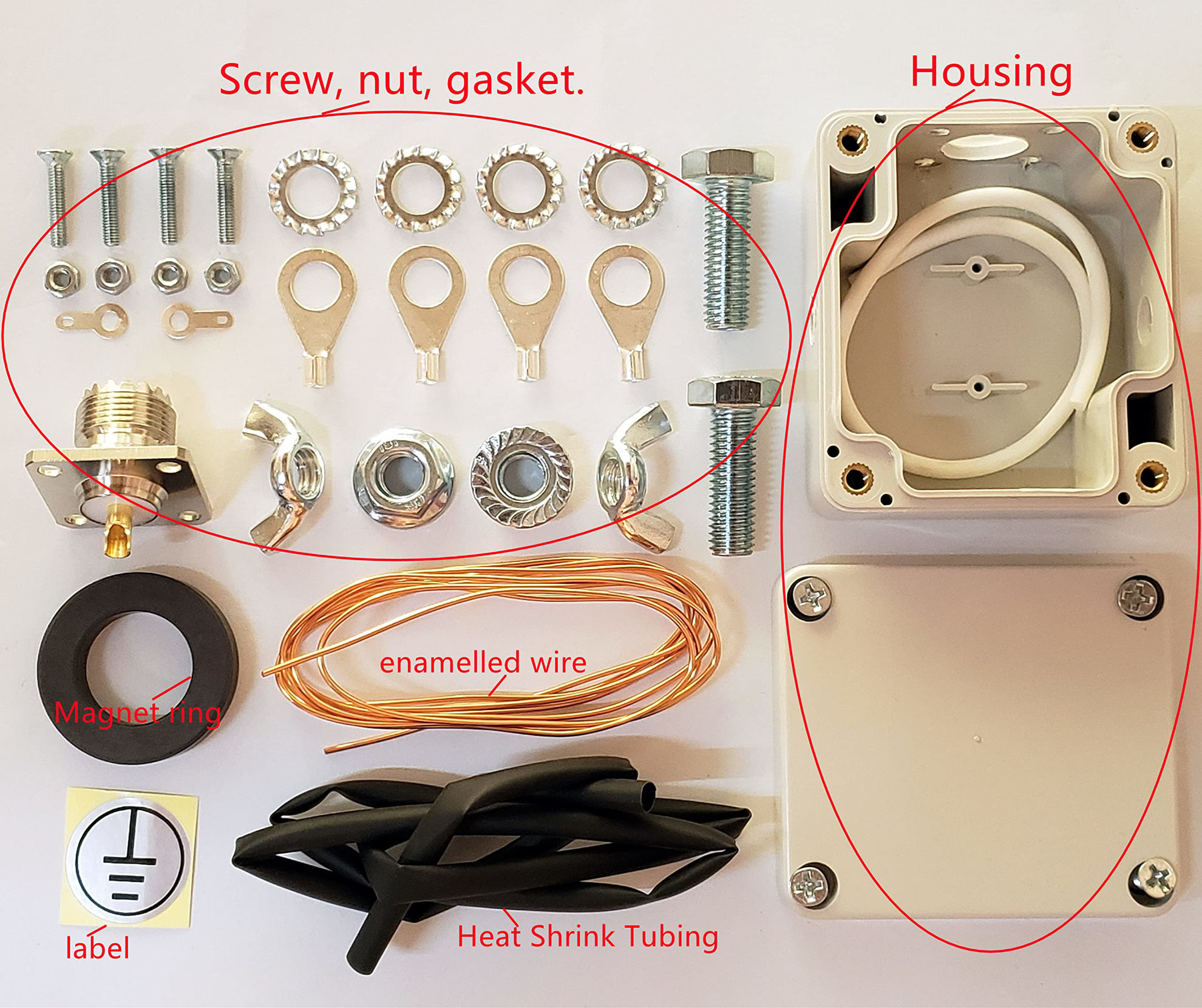 GetUSCart- Balun DIY Kits for HAM Balun Balance Equipment for NXO-100 1 ...