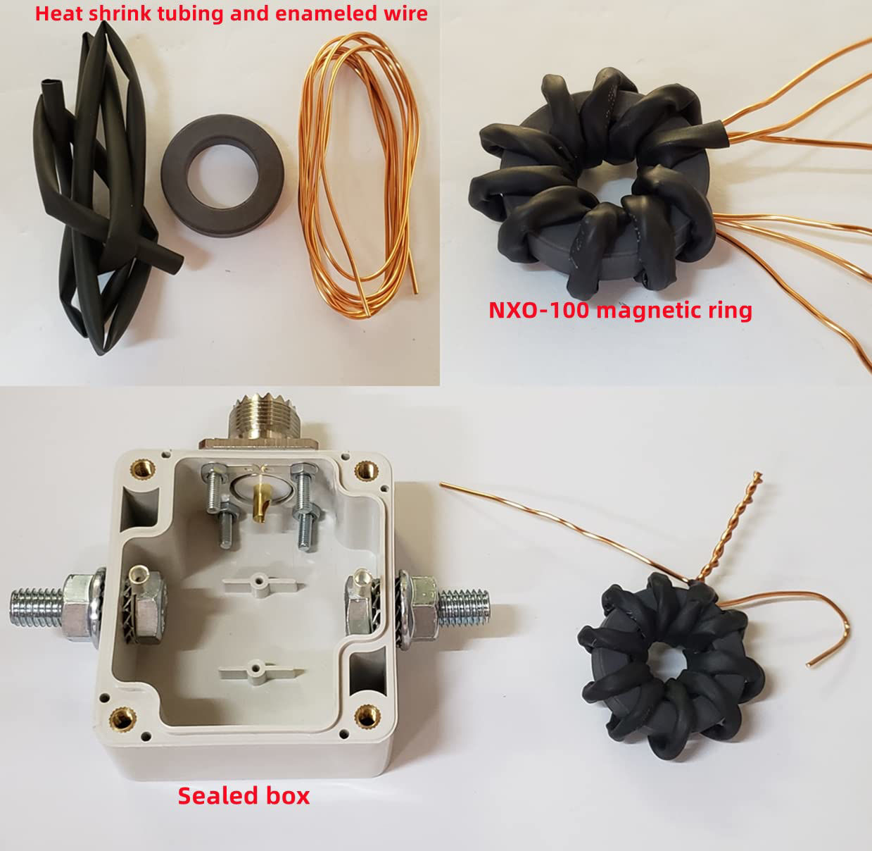 GetUSCart- Balun DIY Kits for HAM Balun Balance Equipment for NXO-100 1 ...