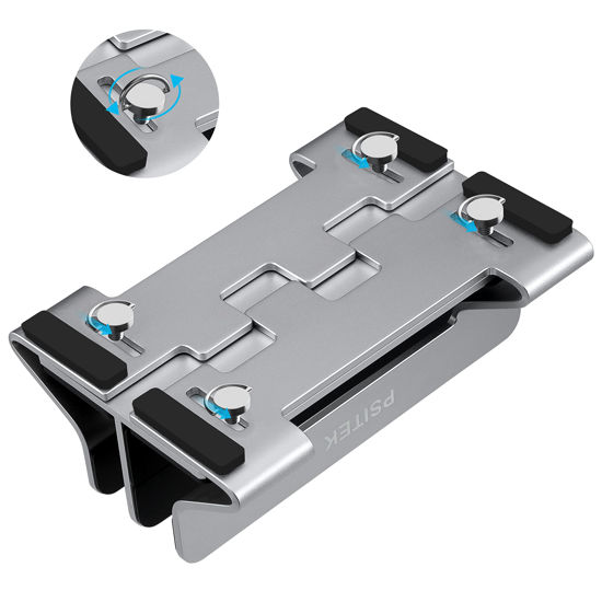 GetUSCart- Psitek Aluminum Dual Vertical Laptop Stand Dock Holder ...