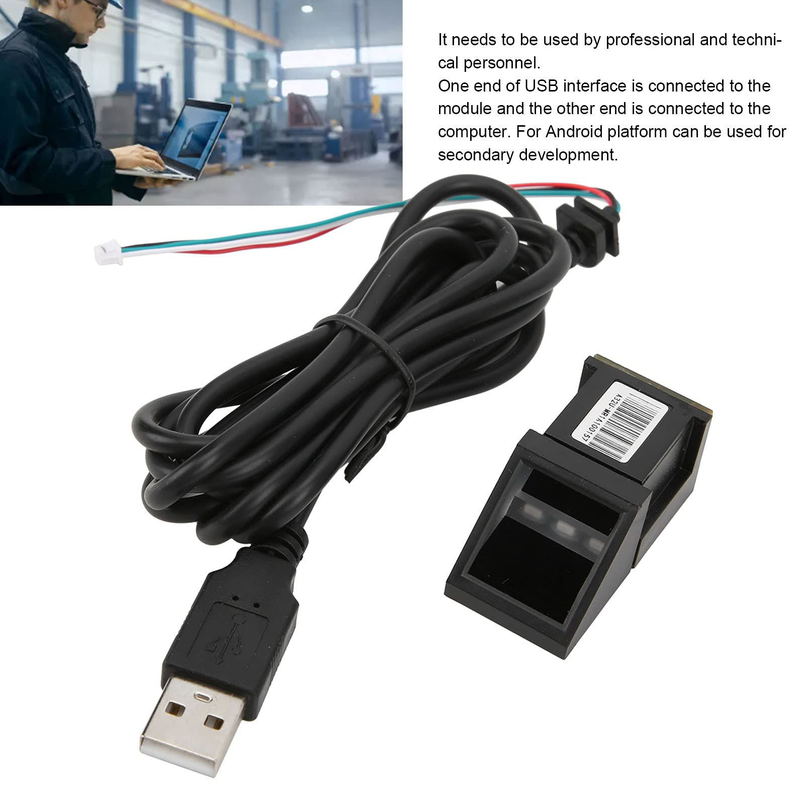 GetUSCart- Optical Fingerprint Reader, Fingerprint Computer Logger USB ...