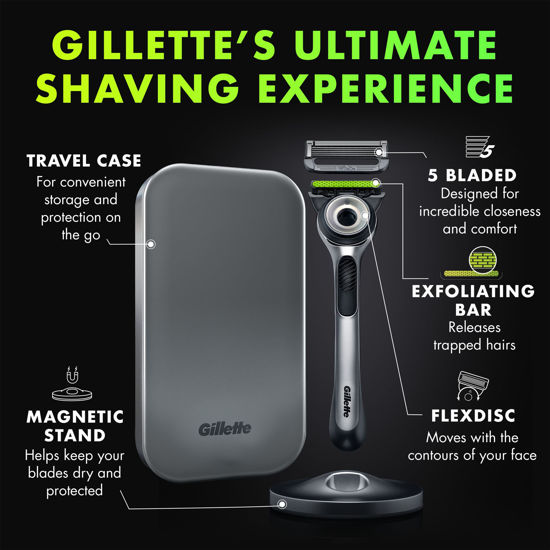 GetUSCart- Gillette Labs with Exfoliating Bar by Gillette Mens Razor ...