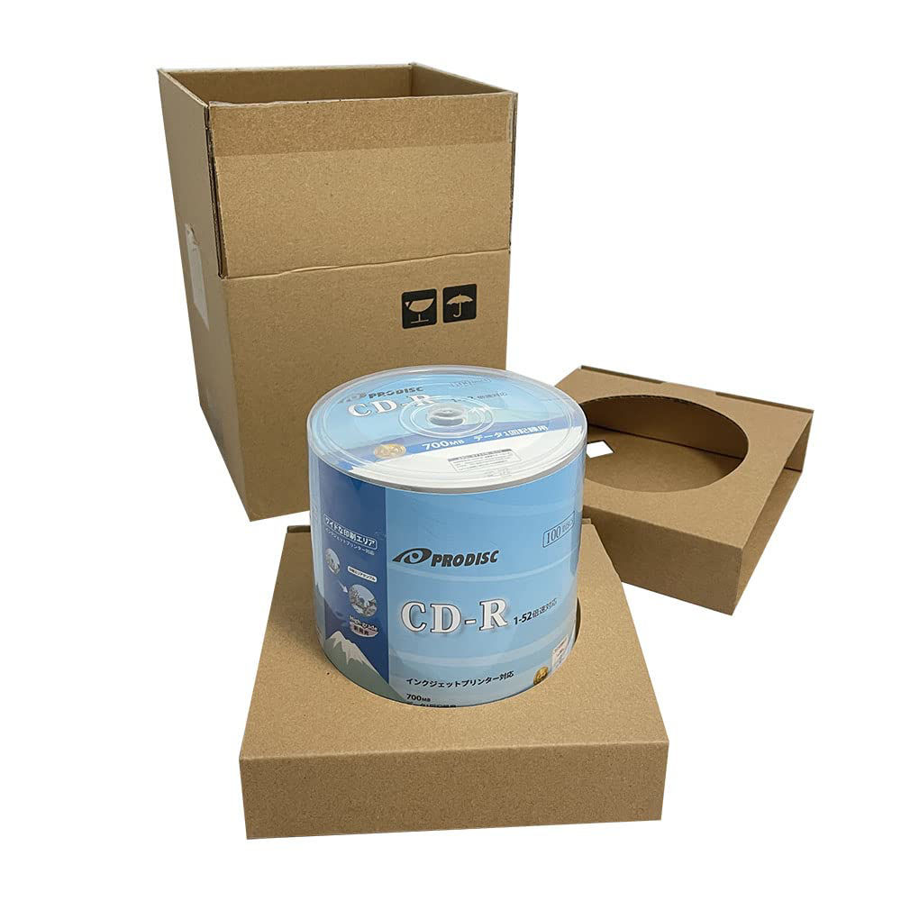 GetUSCart- Prodisc CD-R 700MB 52X White Inkjet Hub Printable Recordable ...