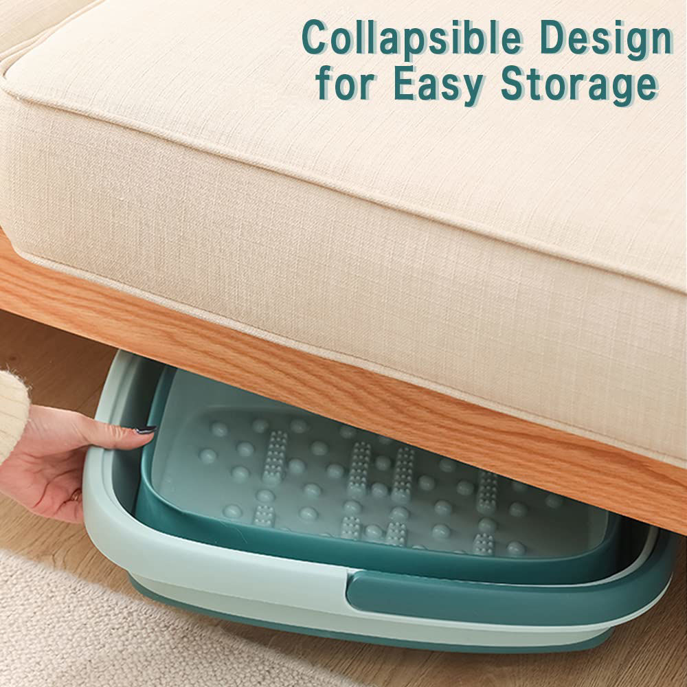 GetUSCart- Collapsible Foot Bath Basin for Soaking Feet,Pedicure Foot ...