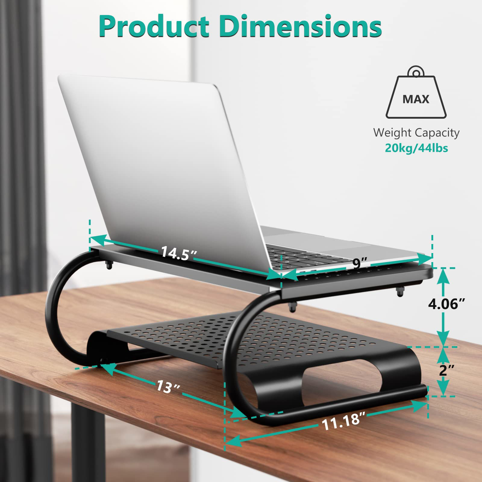 GetUSCart- WALI Monitor Stand Riser, Computer Desktop Stand Riser ...