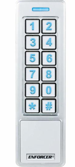 GetUSCart- Seco-Larm SK-B241-PQ ENFORCER Bluetooth Access Controller Mullion Keypad with ...