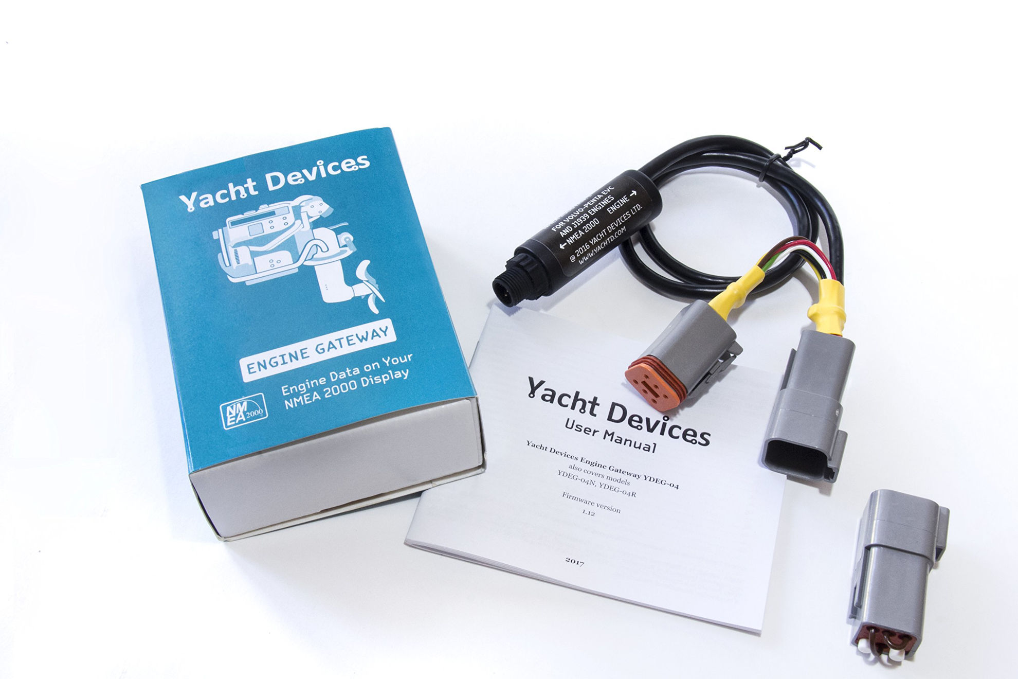 GetUSCart- Yacht Devices Boat Engine Gateway YDEG-04 for Volvo Penta ...