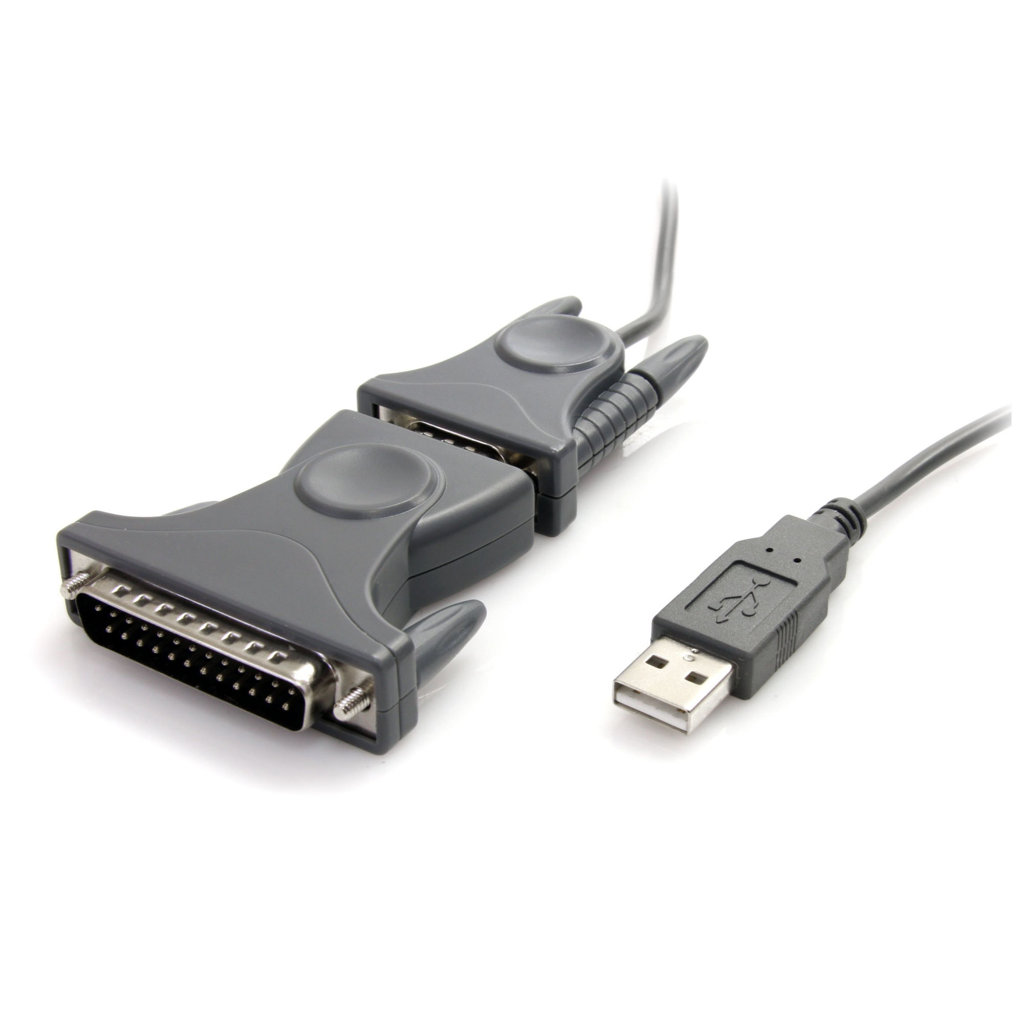 GetUSCart- StarTech.com USB to Serial Adapter - 3 ft / 1m - with DB9 to DB25 Pin Adapter ...