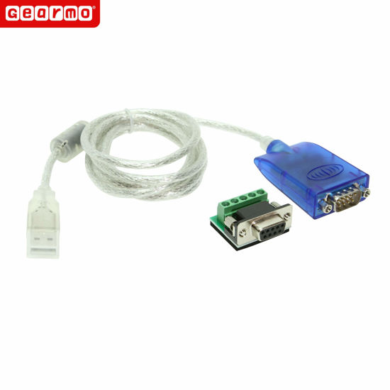 GetUSCart- Gearmo Pro 5ft. USB to RS-485/422 Serial Adapter FTDI Chip - Windows 11 Supported