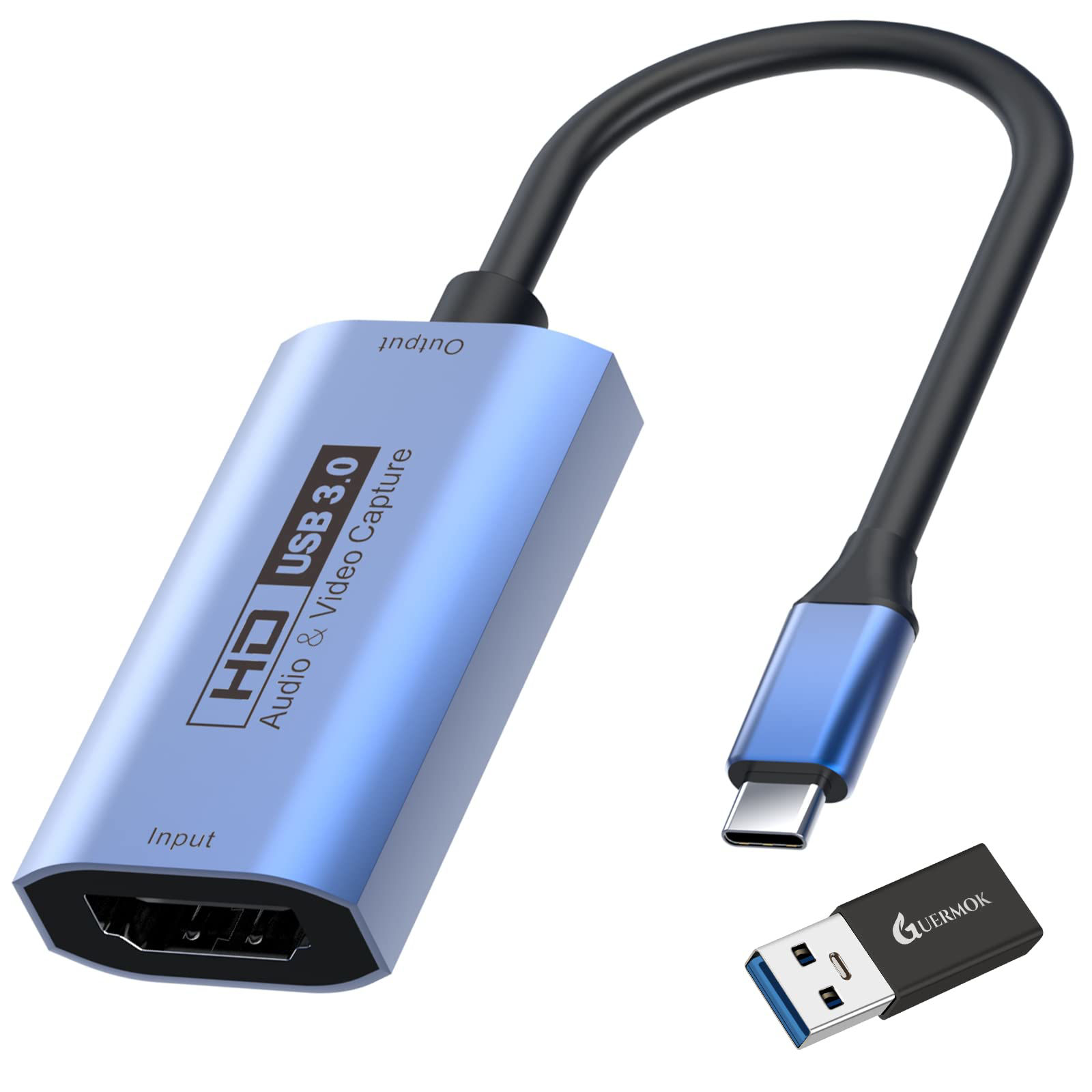 GetUSCart- Guermok Video Capture Card, USB3.0 HDMI to USB C Capture ...