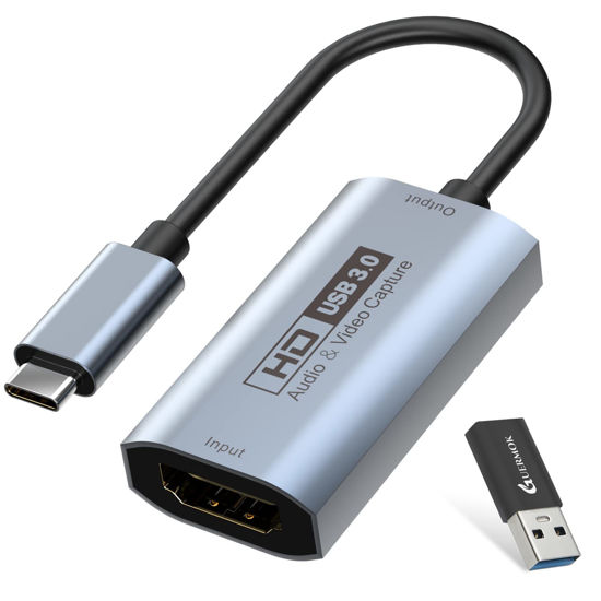 GetUSCart- GUERMOK Video Capture Card, USB3.0 HDMI to USBC Capture Card ...