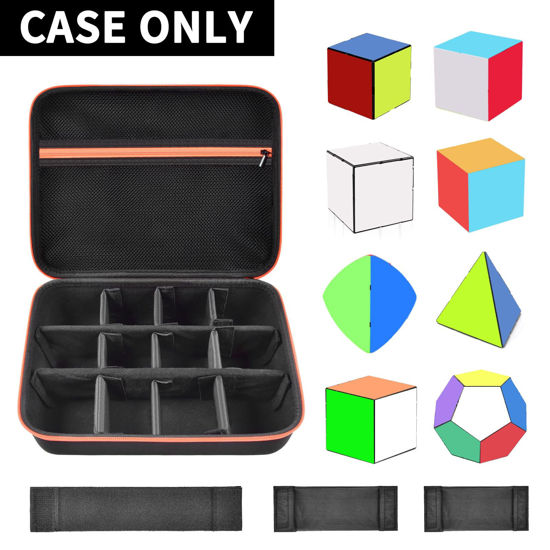 GetUSCart- Speed Cube Storage Case Bag Holds 12+ Different Types Cube ...