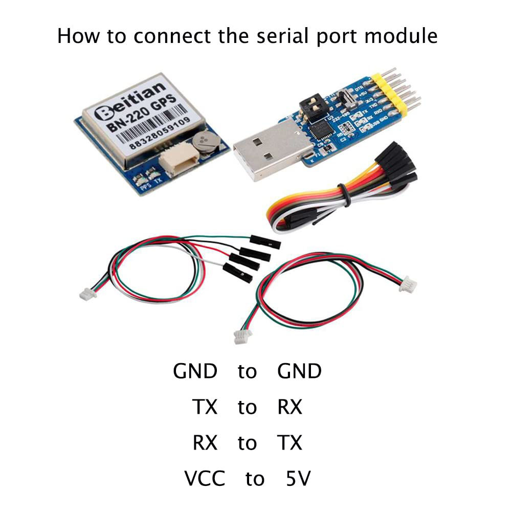 GetUSCart- Geekstory BN-220 Dual GPS Glonass Module Navigation TTL ...