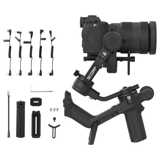 GetUSCart- FeiyuTech Official SCORP-C Camera Stabilizer,3-Axis Handheld ...