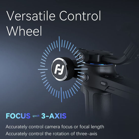 GetUSCart- FeiyuTech Official SCORP-C Camera Stabilizer,3-Axis Handheld ...