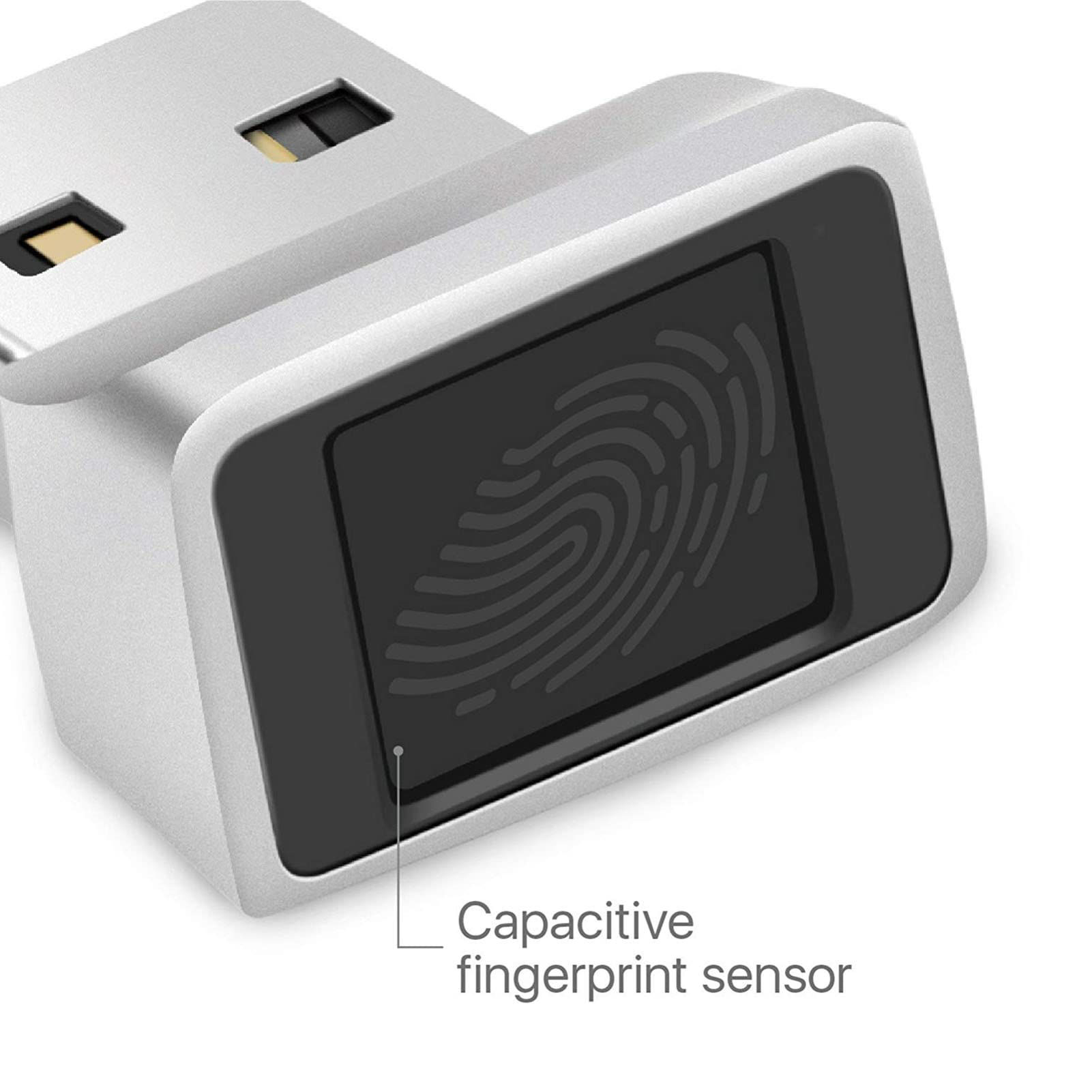 GetUSCart- USB Fingerprint Reader, for Windows 10 Hello, for PC Laptop Computer, Portable Mini ...
