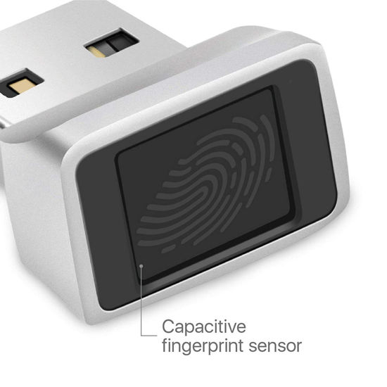 GetUSCart- USB Fingerprint Reader, for Windows 10 Hello, for PC Laptop ...