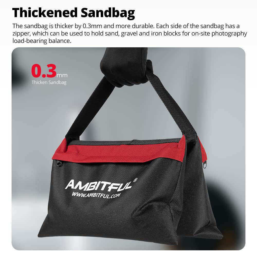 GetUSCart- AMBITFUL Set of Heavy Duty Sand Bag Photography Studio Video ...