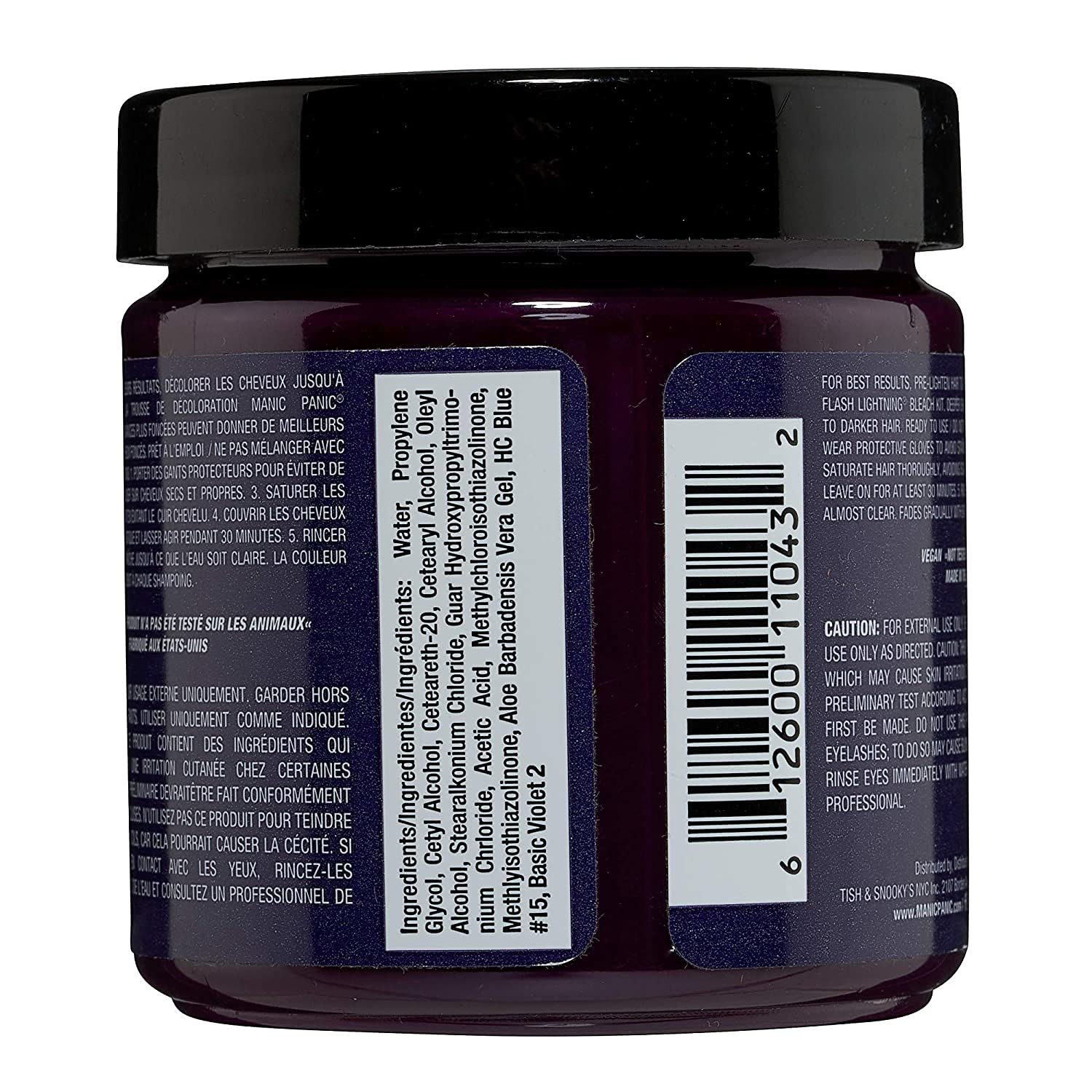 GetUSCart- MANIC PANIC Violet Night Hair Dye - Classic High Voltage ...