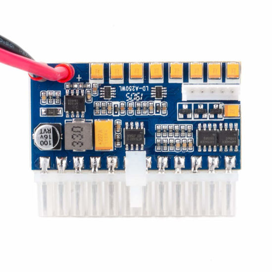 GetUSCart- RGEEK 24pin DC ATX PSU 12V DC Input 250W Peak Output Switch ...