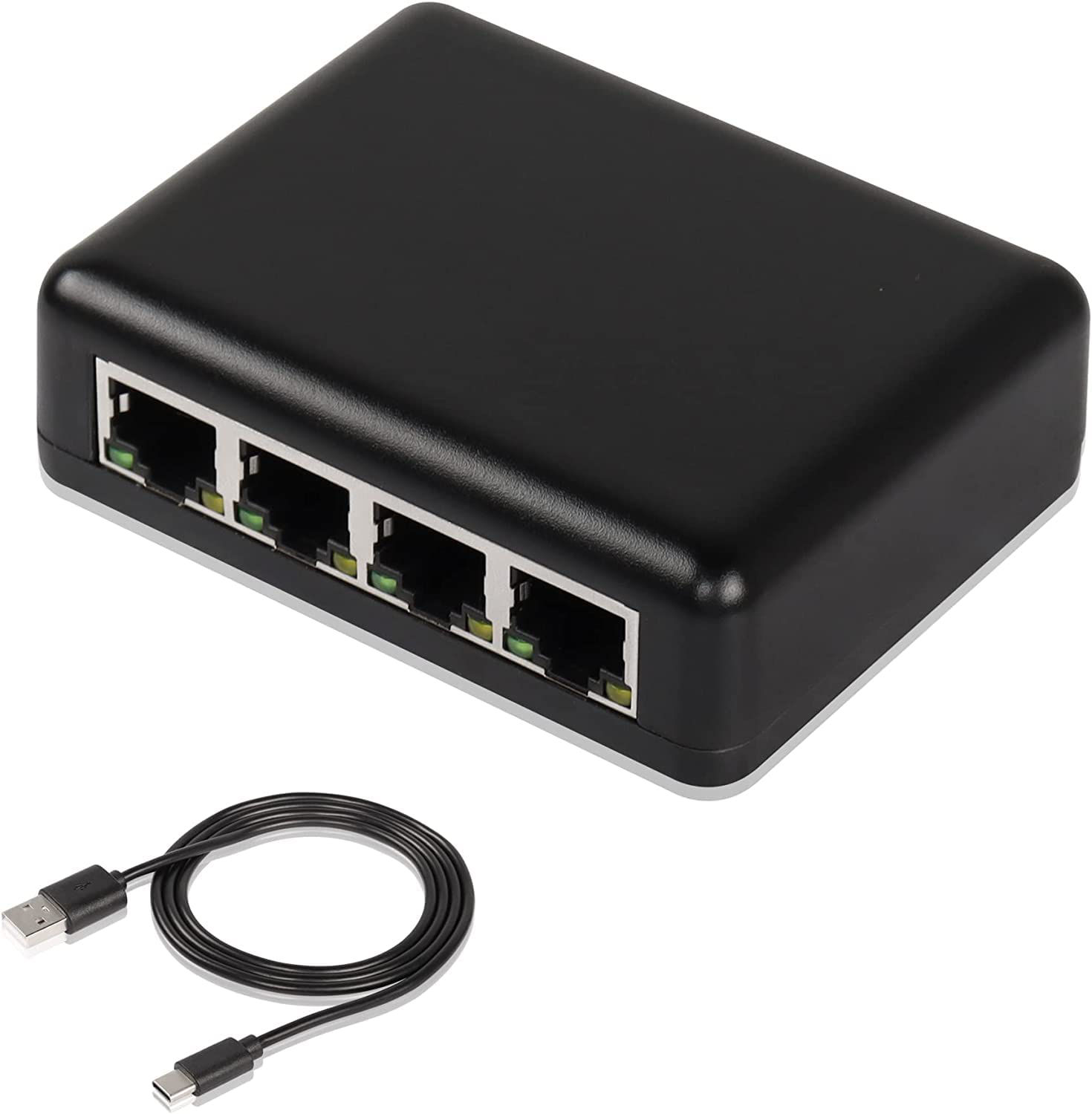 GetUSCart- SinLoon RJ45 Network Splitter Adapter Gigabit,1000Mbps ...