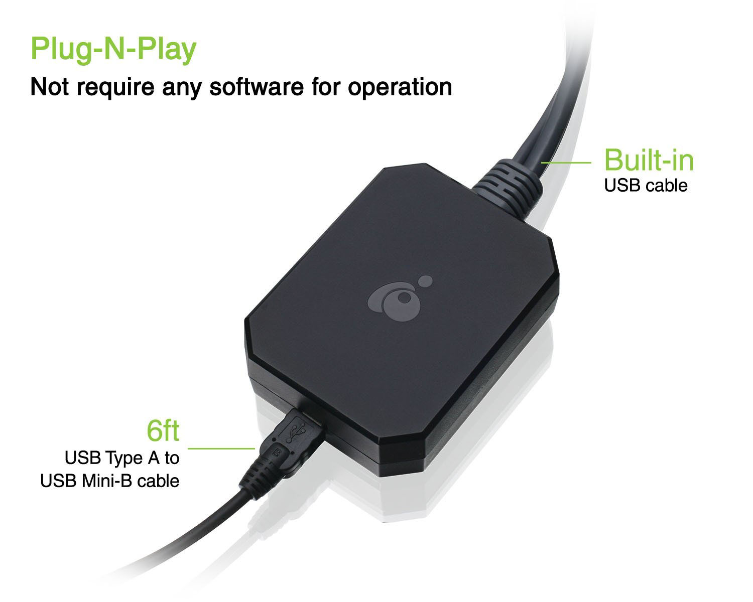 GetUSCart- IOGEAR Portable Laptop Console Crash Cart Adapter - VGA ...