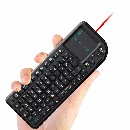 GetUSCart- CE Compass Wireless Bluetooth Rii Mini Keyboard TouchPad ...