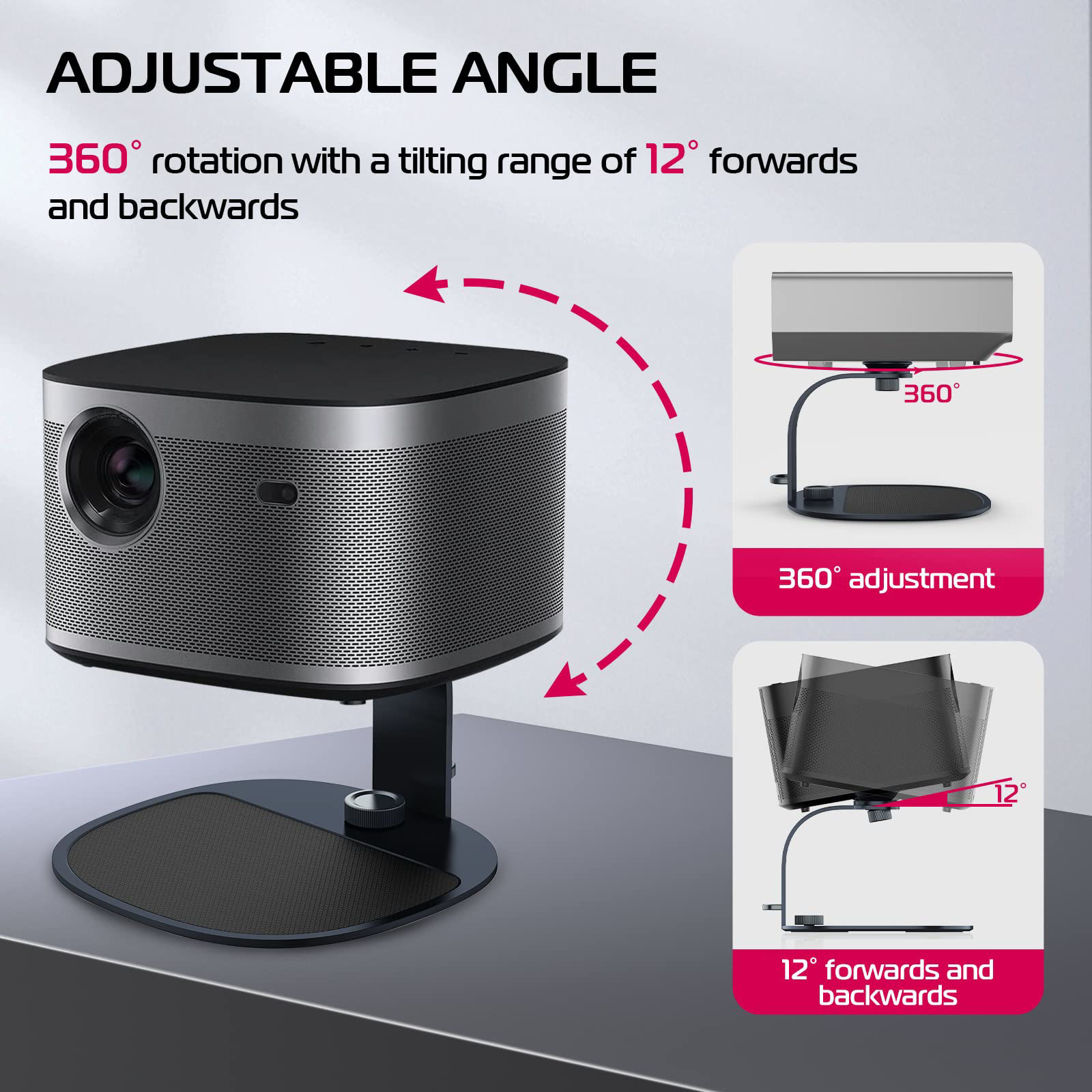 GetUSCart- ULANZI LT05 Desktop Projector Stand, Aluminum Projector ...