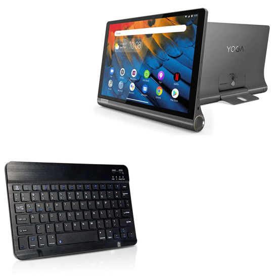 GetUSCart- BoxWave Keyboard Compatible with Lenovo Yoga Smart Tab PRC ...