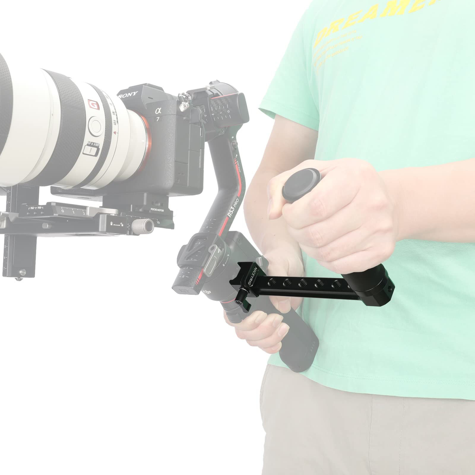 GetUSCart- NICEYRIG Side Handle Grip for DJI RS3 / RS3 Pro / RS3 Mini ...