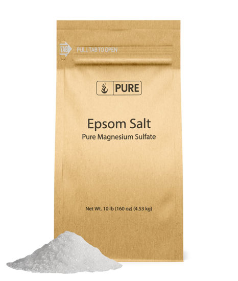 GetUSCart- Pure Original Ingredients Epsom Salt (10 lb) Pure Magnesium Sulfate, Food Grade ...