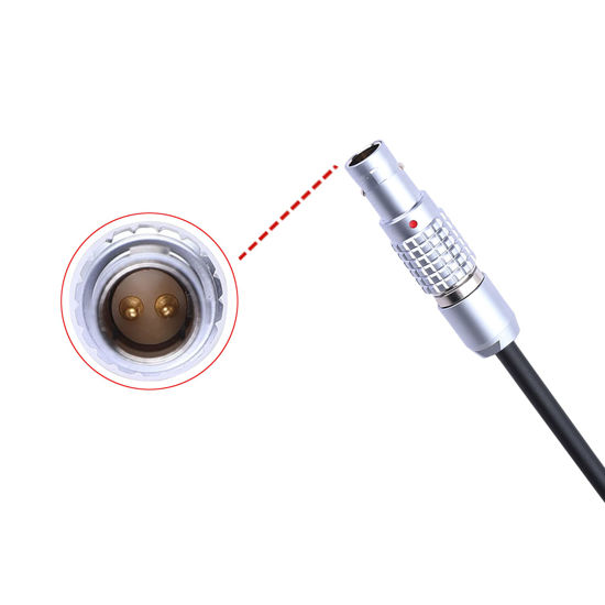 GetUSCart- LYSRIA D-TAP to LEMO-Type 2 Pin Male Power Coiled Cable ...