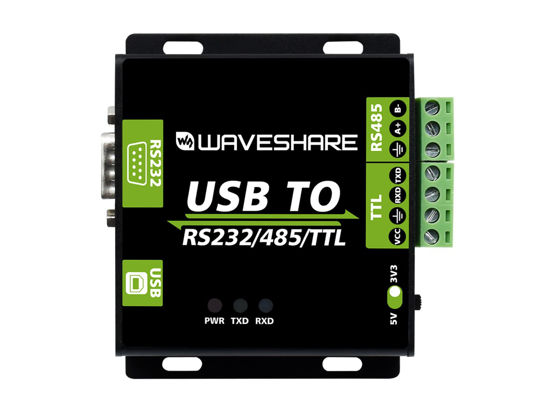 GetUSCart- Waveshare USB to RS232 / RS485 / TTL Industrial Isolated Converter with Original ...