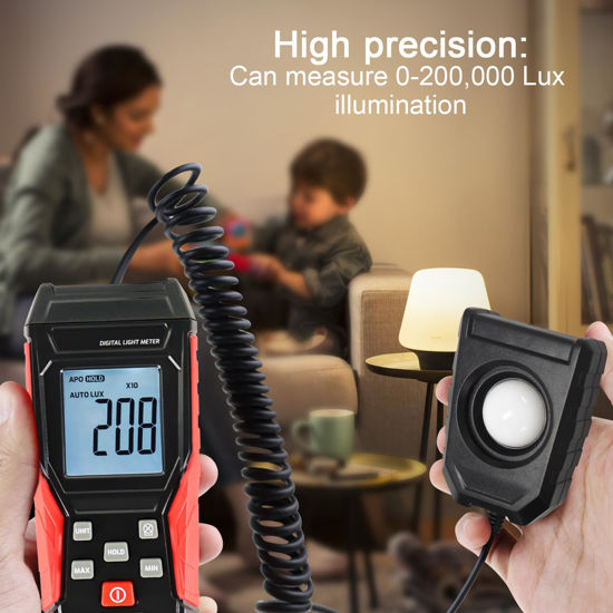GetUSCart- Light Meter Digital Lux Meter Handheld Illuminance Light ...