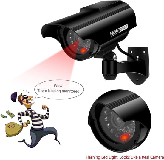 GetUSCart- AlfaView Solar Powered Bullet Dummy Fake Surveillance Camera ...