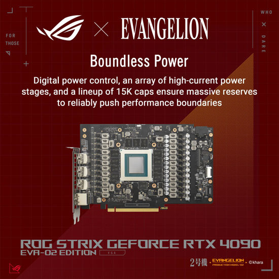 GetUSCart- ASUS ROG Strix NVIDIA GeForce RTX 4090 OC EVA-02 Edition ...