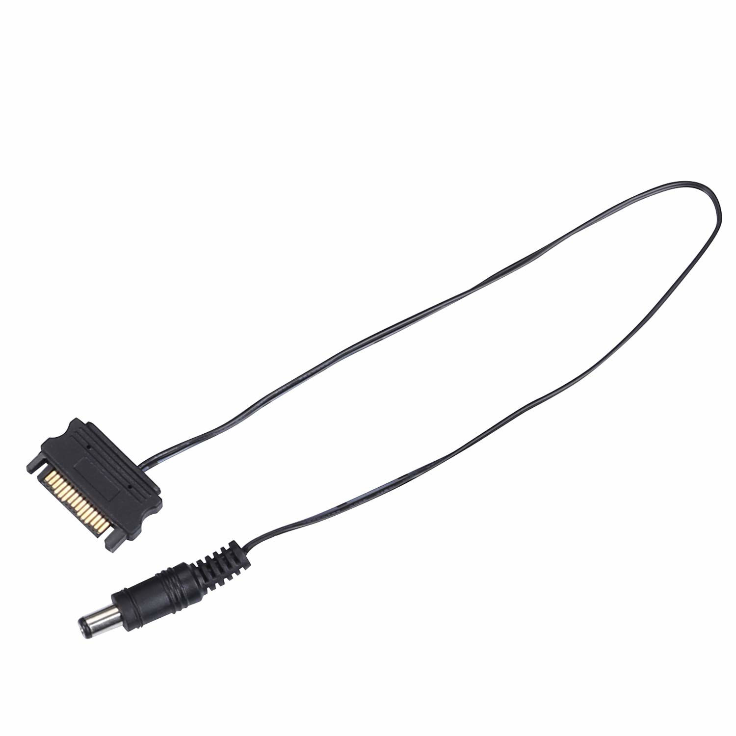 GetUSCart- DS Male SATA Connector to 12V DC Plug Power Adapter Cable ...