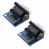 GetUSCart- ANMBEST 2PCS MAX3232 3.3V to 5V DB9 Male RS232 Serial Prot ...