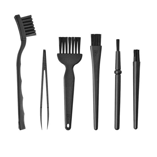 Very small cleaning brushes store
