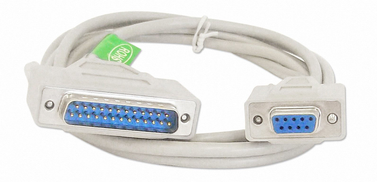 GetUSCart- Your Cable Store 6 Foot DB9 Female / DB25 Male Serial Port ...