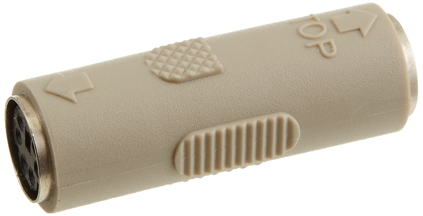 GetUSCart- Monoprice PS2 Coupler Mini DIN6 Female to Female Molded ...