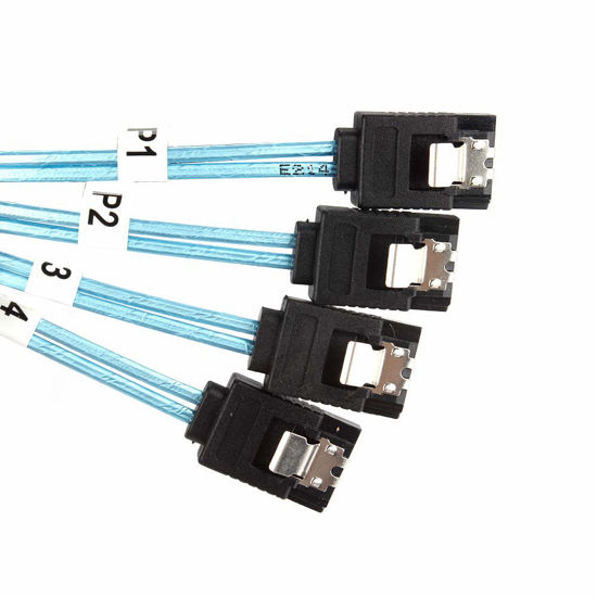 GetUSCart- OIKWAN Internal Mini SAS to SATA Cable (SFF-8087 to 4SATA ...