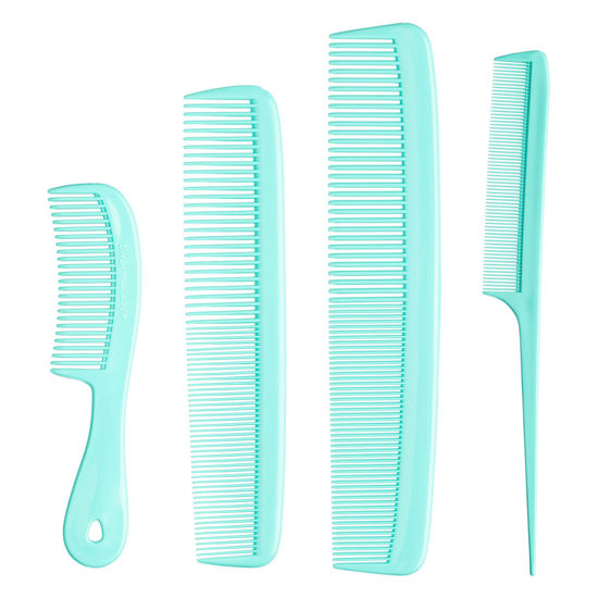 GetUSCart- Mars Wellness 4 Piece Professional Comb Set Green - USA MADE ...